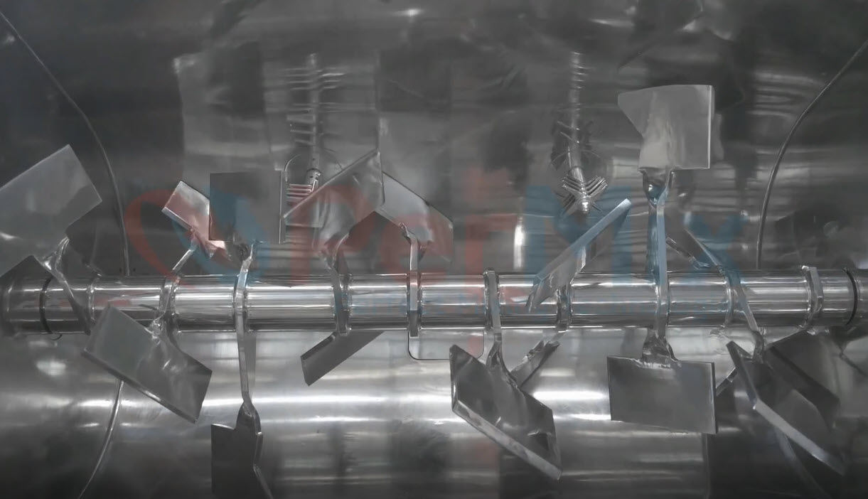 Single Shaft Fluidizing Mixer PFBS-1500 for Protein Powder and Nutraceuticals - TH version ...